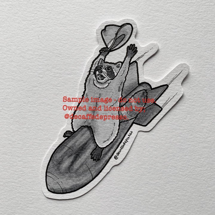 Armed and dangerous raccoons – Decaffedepresso