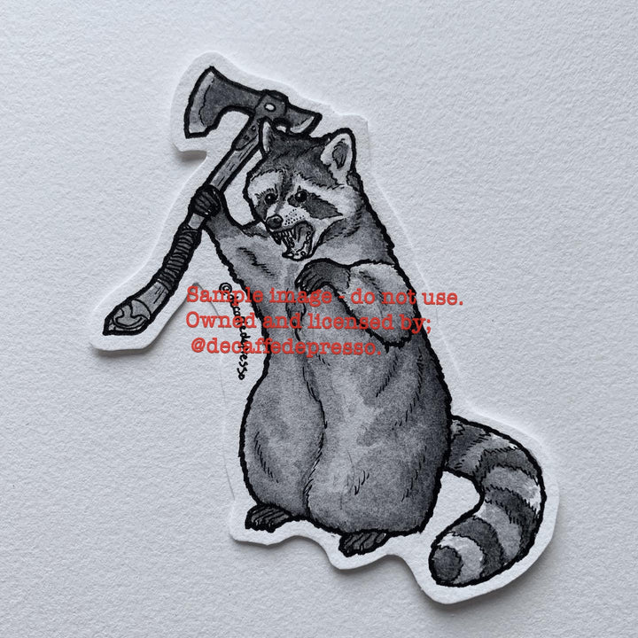 Armed and dangerous raccoons – Decaffedepresso